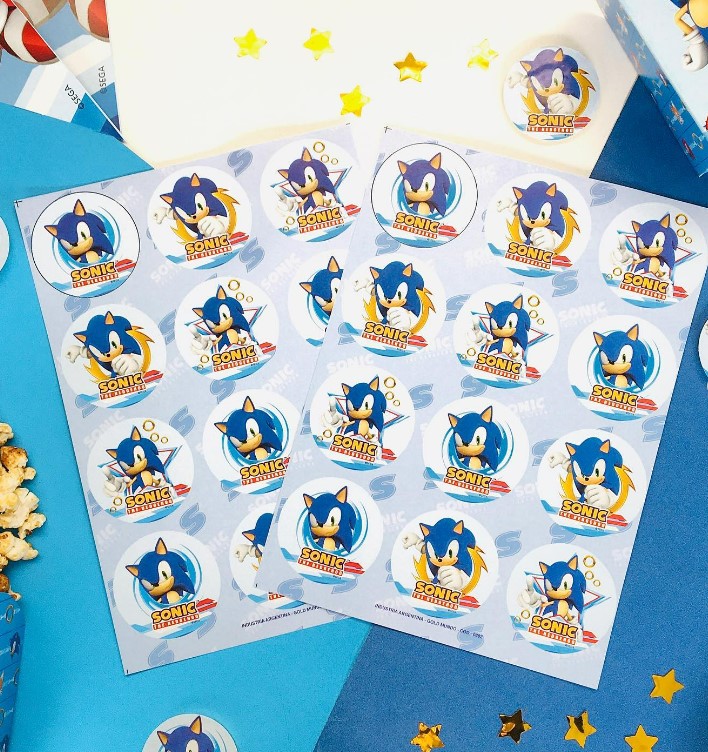 Sticker Sonic x10 – Kingdom Balloon