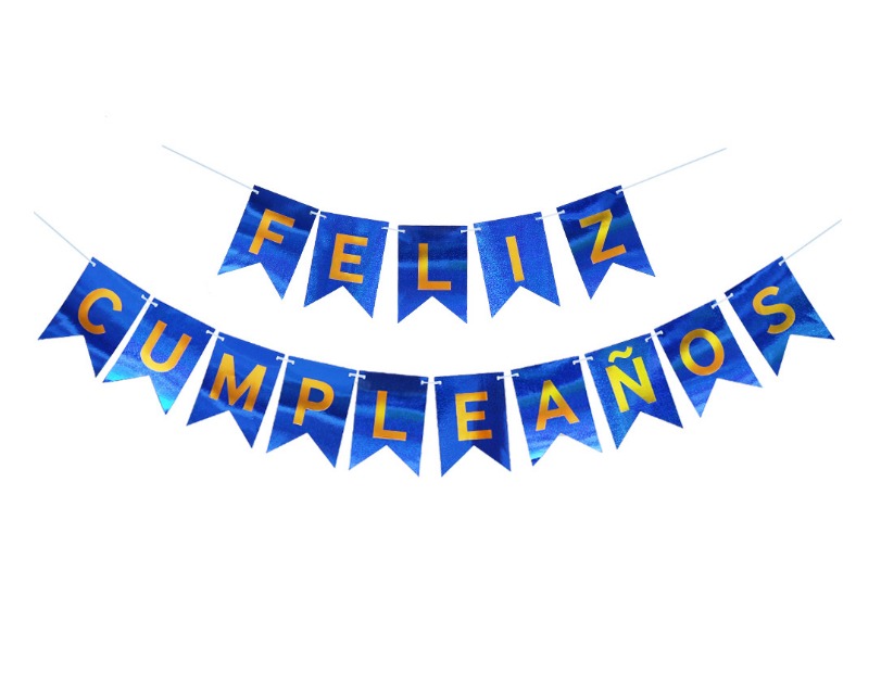 Banderin Azul – Kingdom Balloon