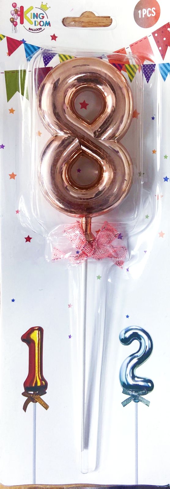 Topper Numero 8 – Kingdom Balloon