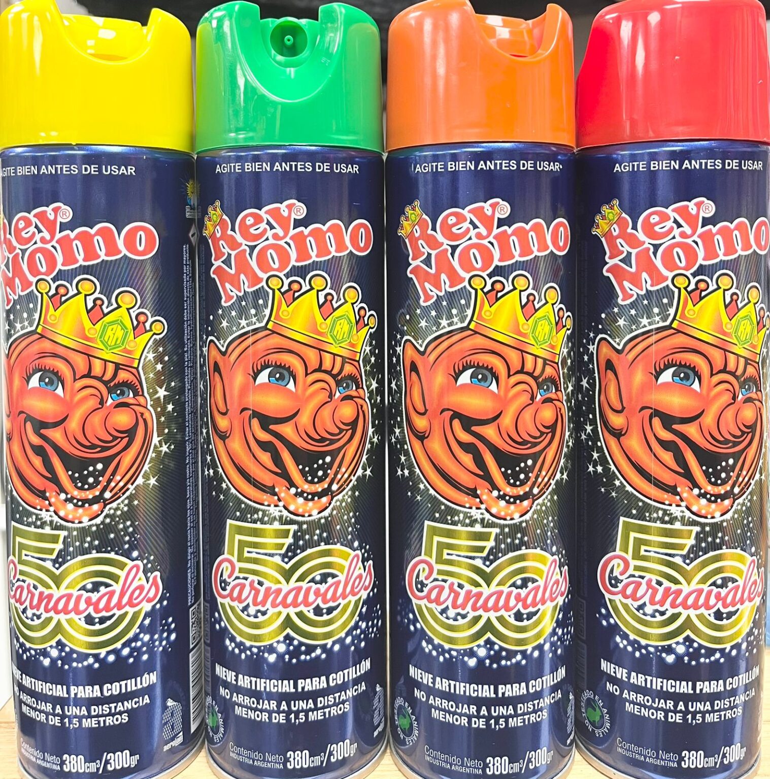 ESPUMA/NIEVE CARNAVAL – REY MOMO – Kingdom Balloon